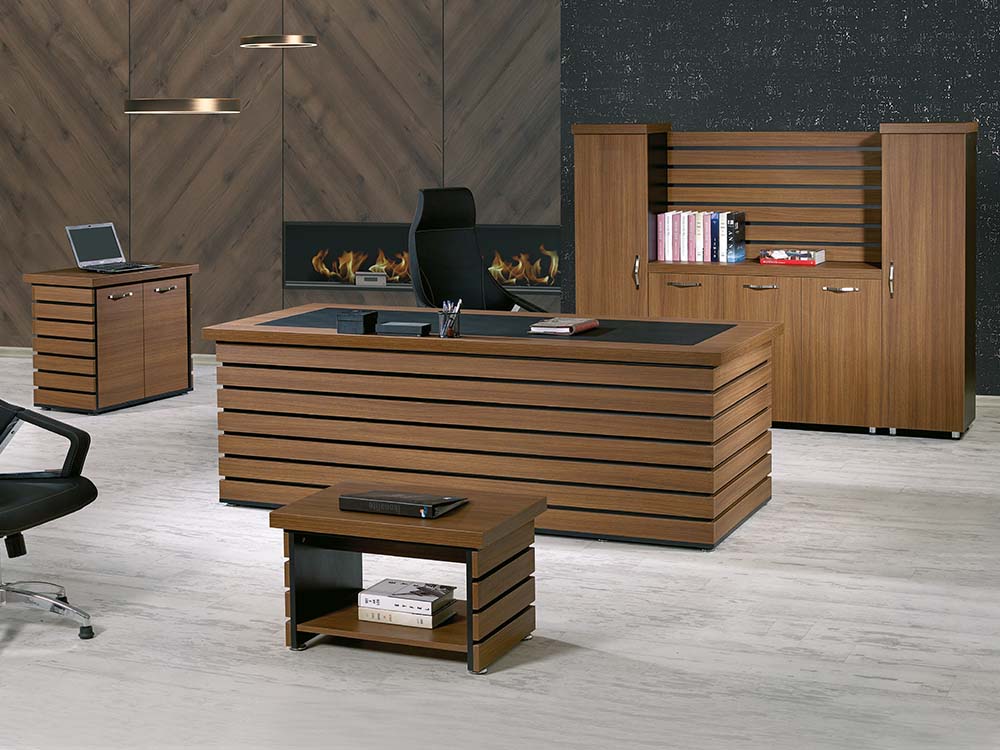 Vizyon Office Furniture - ALLIA EXECUTIVE DESK SET