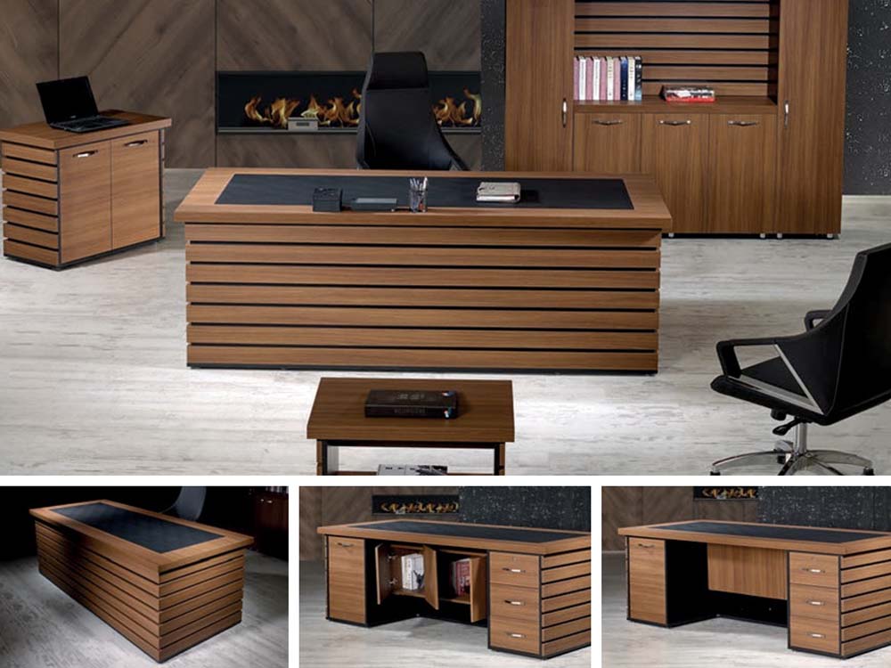 Vizyon Office Furniture - ALLIA EXECUTIVE DESK SET