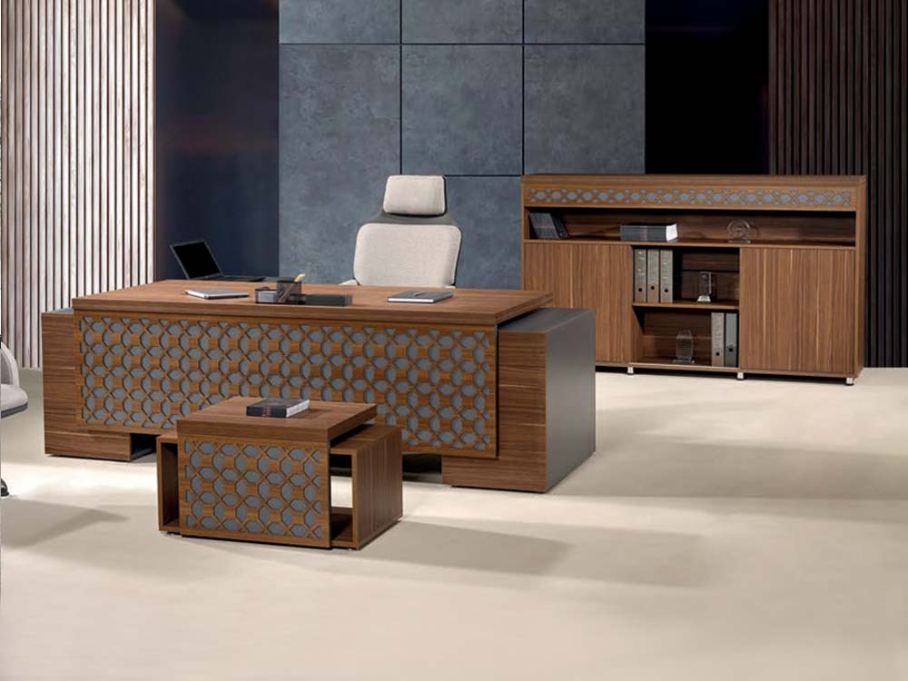 Vizyon Office Furniture - ARVA EXECUTIVE DESK SET