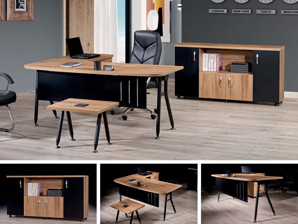 Vizyon Office Furniture - CLOVER OFFICE DESK SET