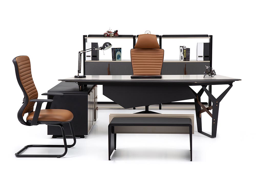 Vizyon Office Furniture - DAKOTA EXECUTIVE DESK SET