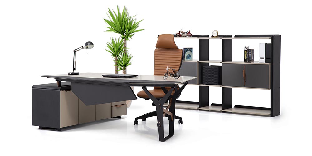 Vizyon Office Furniture - DAKOTA EXECUTIVE DESK SET