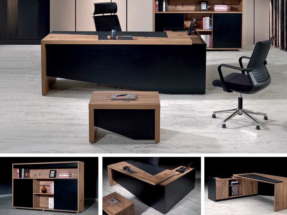 Vizyon Office Furniture - JAMILA EXECUTIVE DESK SET