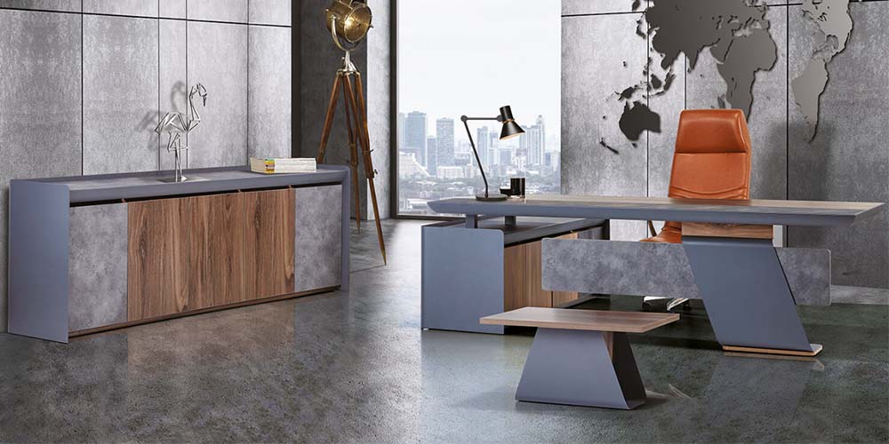 Vizyon Office Furniture - MORA EXECUTIVE DESK SET