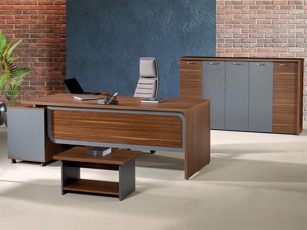 Vizyon Office Furniture - PERLE EXECUTIVE DESK SET