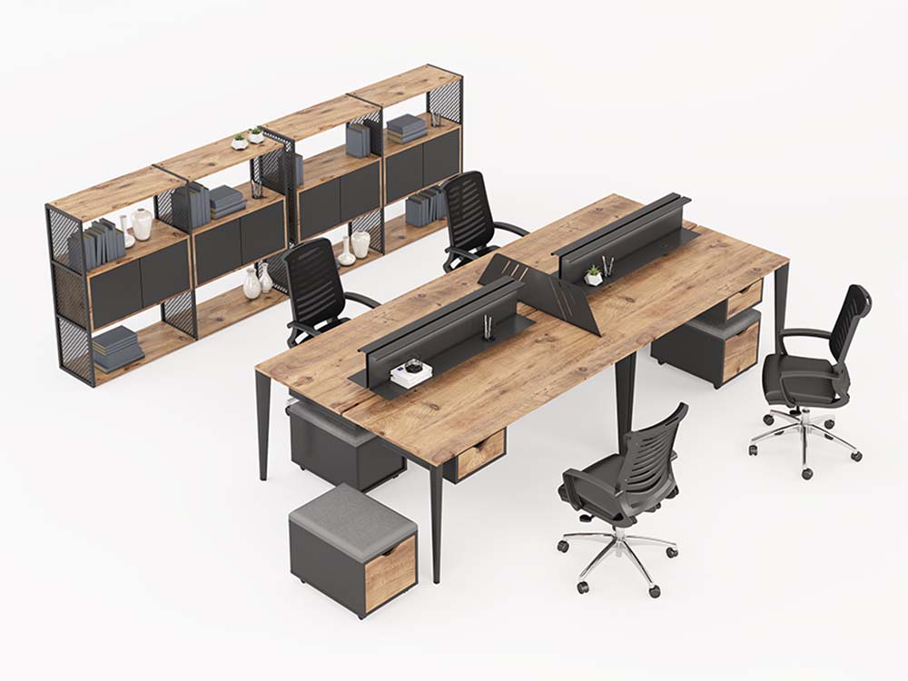 Vizyon Office Furniture - POLINO WORK STATION
