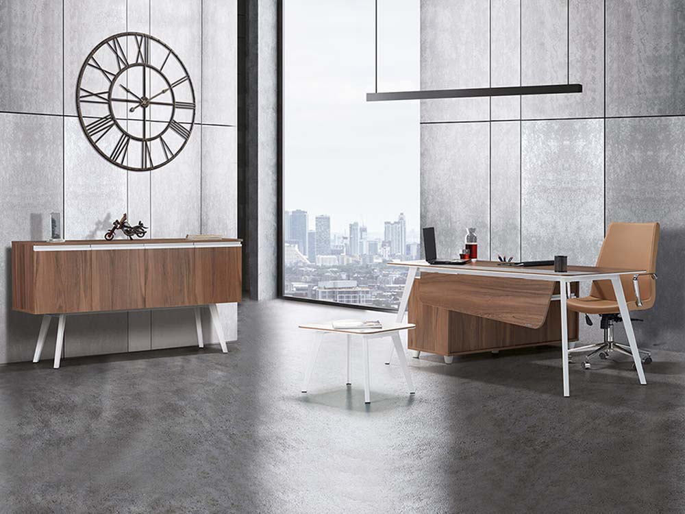 Vizyon Office Furniture - SHARP OFFICE DESK SET