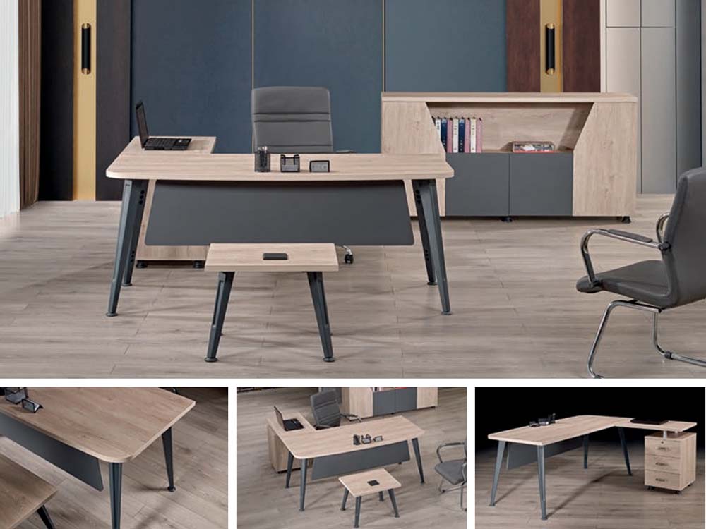 Vizyon Office Furniture - ZEYNA OFFICE DESK SET